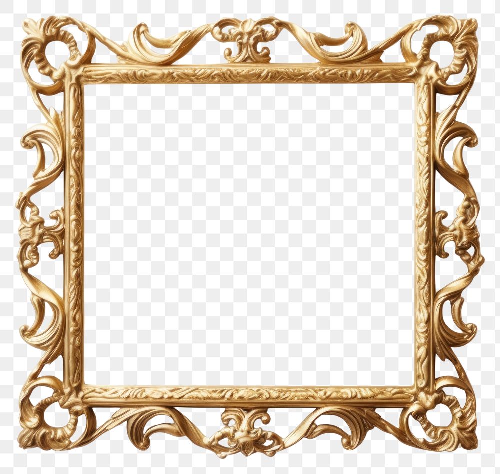 PNG Simple gold frame vintage | Free PNG - rawpixel