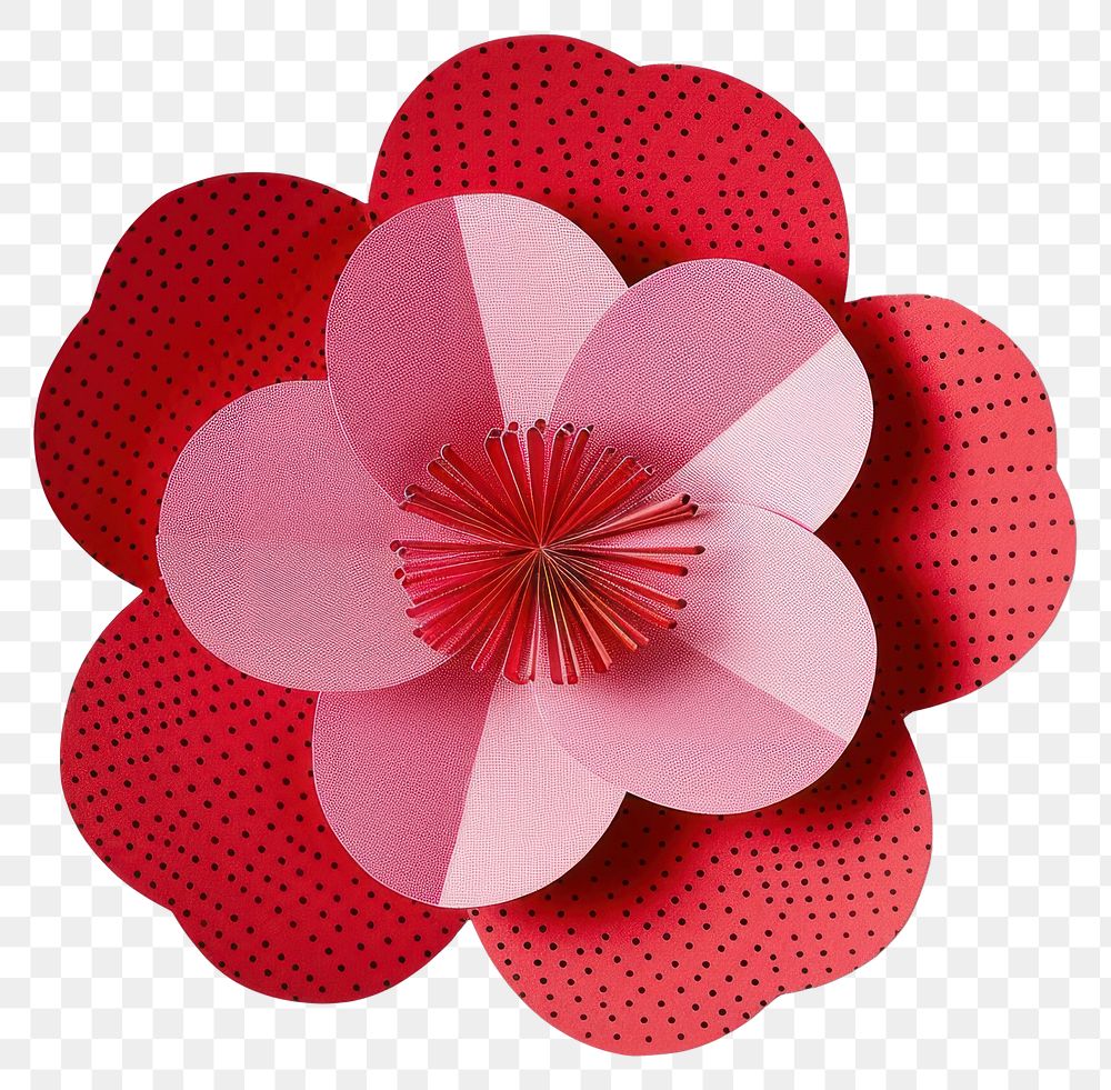 PNG Flower retro paper design | Free PNG - rawpixel