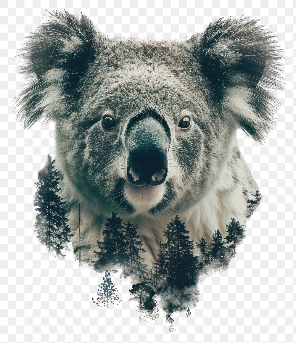 PNG Koala trees wildlife exposure | Free PNG - rawpixel