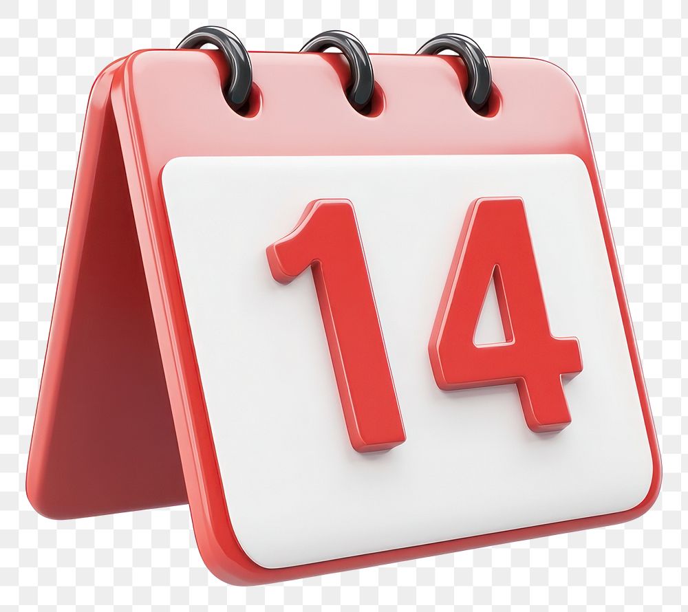 PNG Red chubby Calendar calendar | Free PNG - rawpixel