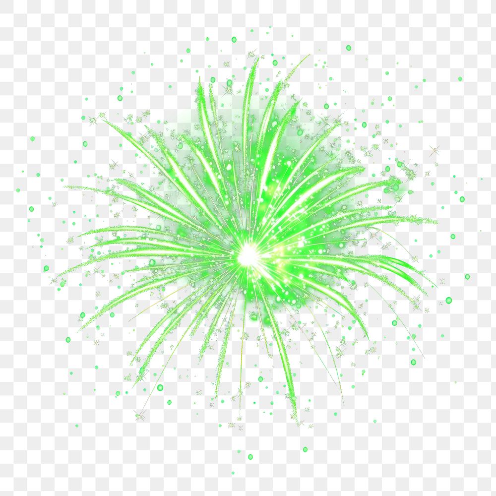 PNG Green bright firework fireworks | Free PNG - rawpixel