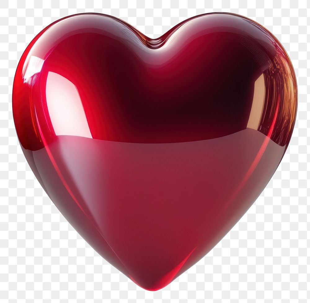 PNG 3D heart icon symbol | Free PNG - rawpixel