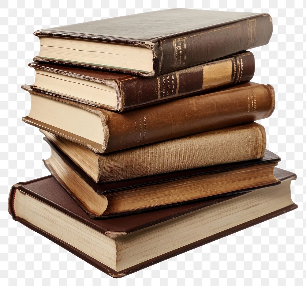 PNG Real stack book books | Free PNG - rawpixel