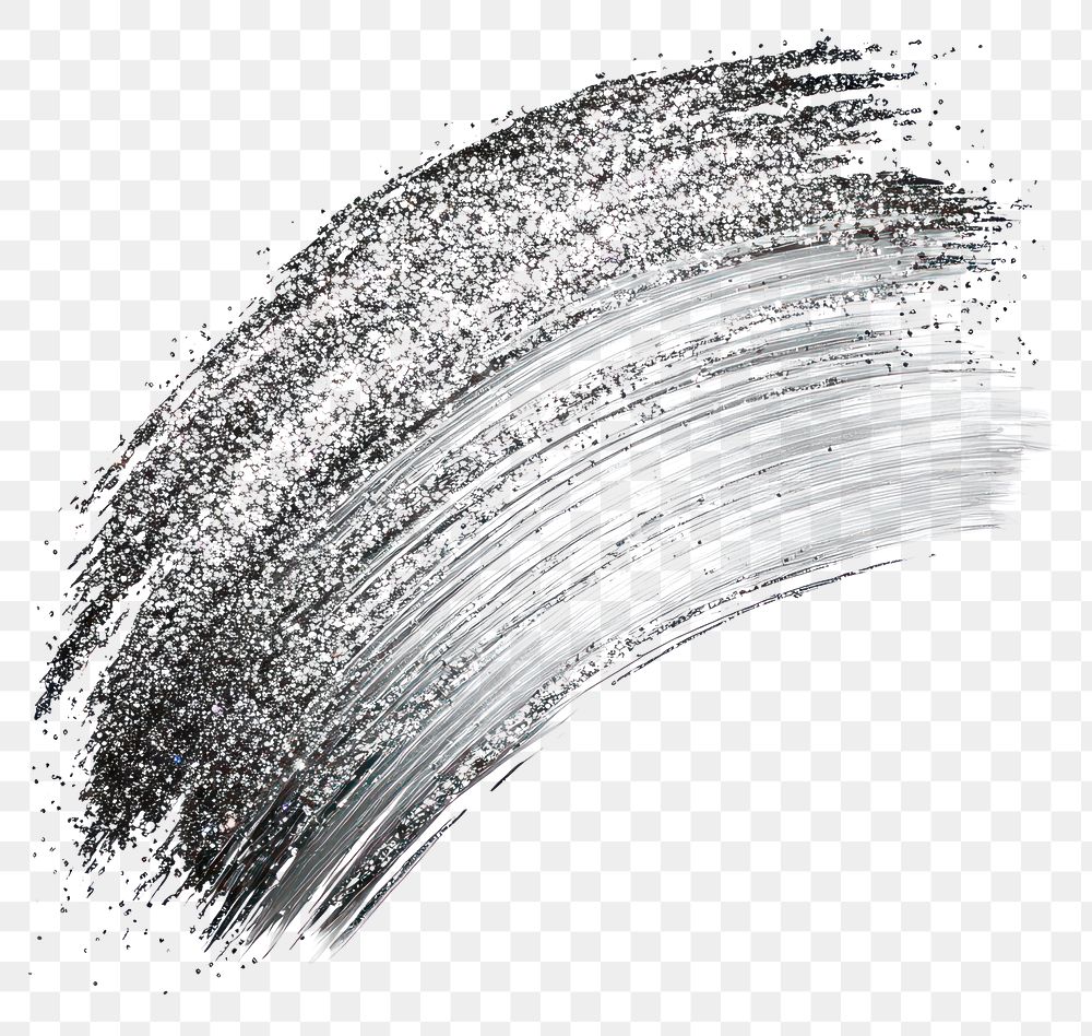 PNG Glitter silver brush stroke | Free PNG - rawpixel