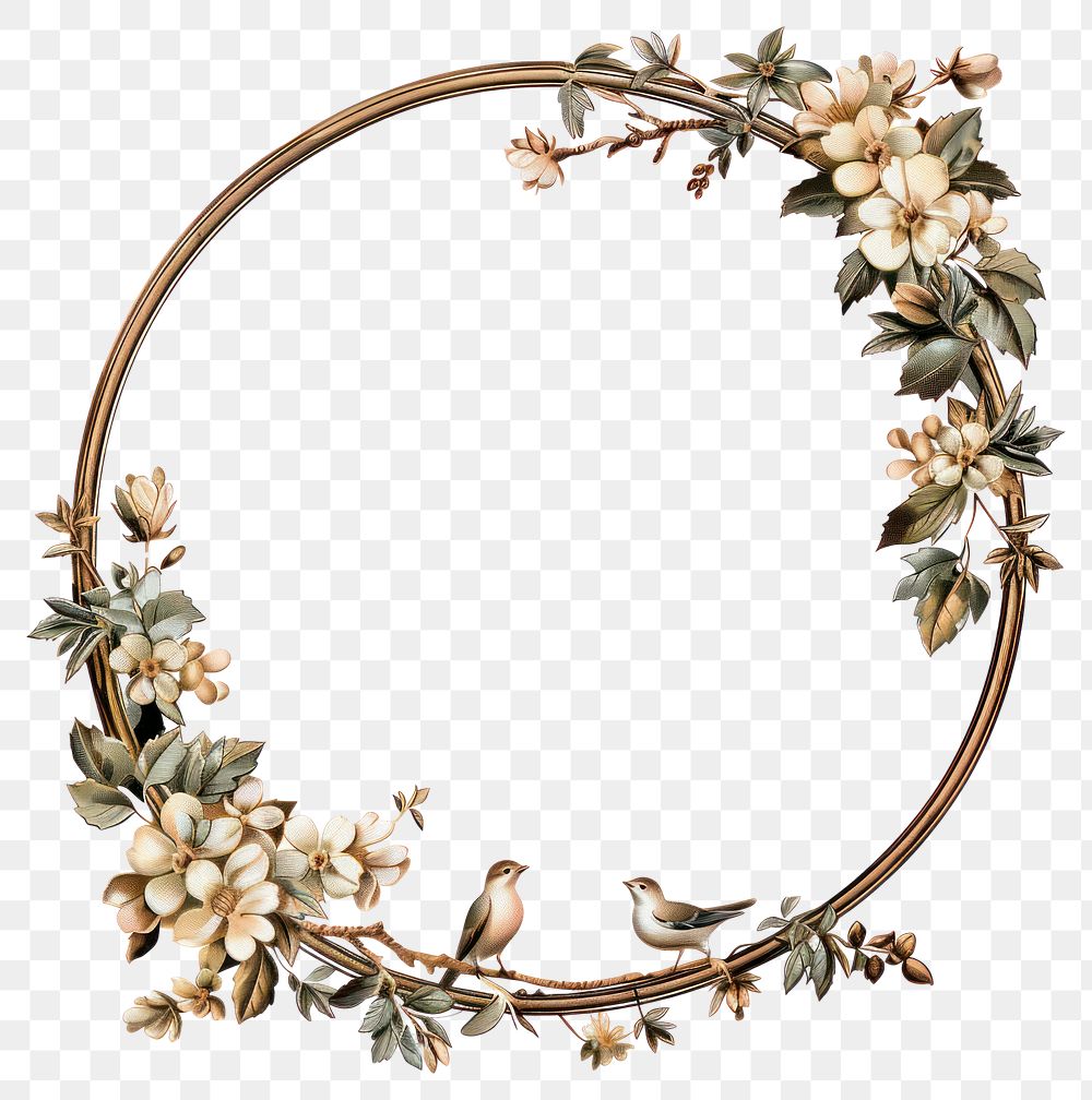 PNG Wedding frame bird illustration | Free PNG - rawpixel