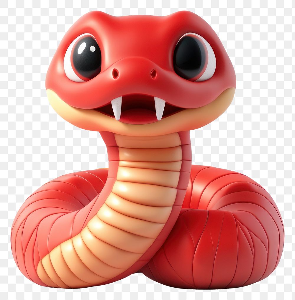 PNG Red snake character cartoon | Free PNG - rawpixel
