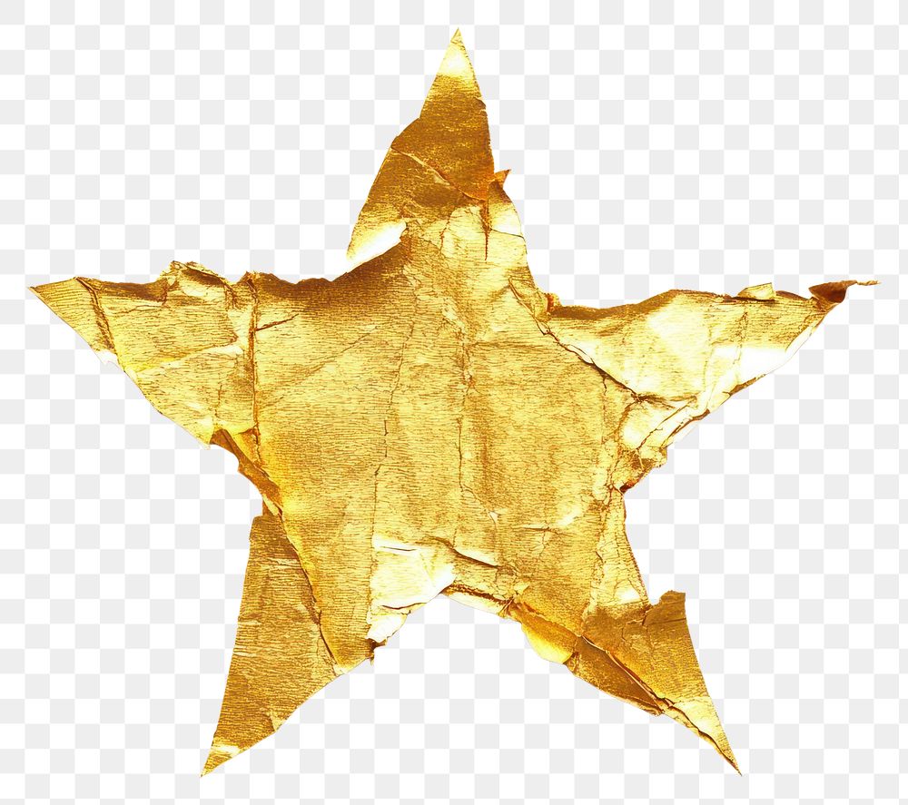 PNG Gold star paper art | Free PNG - rawpixel