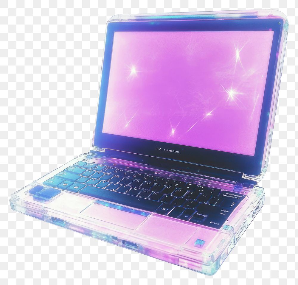 PNG Laptop futuristic digital electronics. | Free PNG - rawpixel