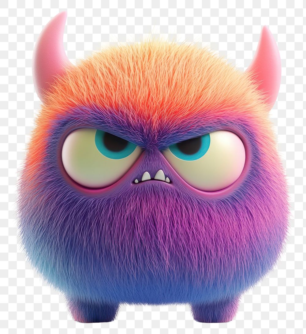 PNG Angry monster cartoon illustration | Free PNG - rawpixel