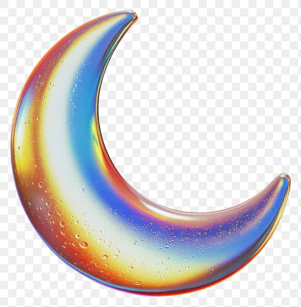 PNG moon shaped icon illustration | Free PNG - rawpixel