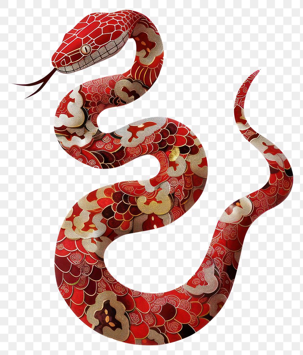 PNG Snake retro paper collage | Free PNG - rawpixel