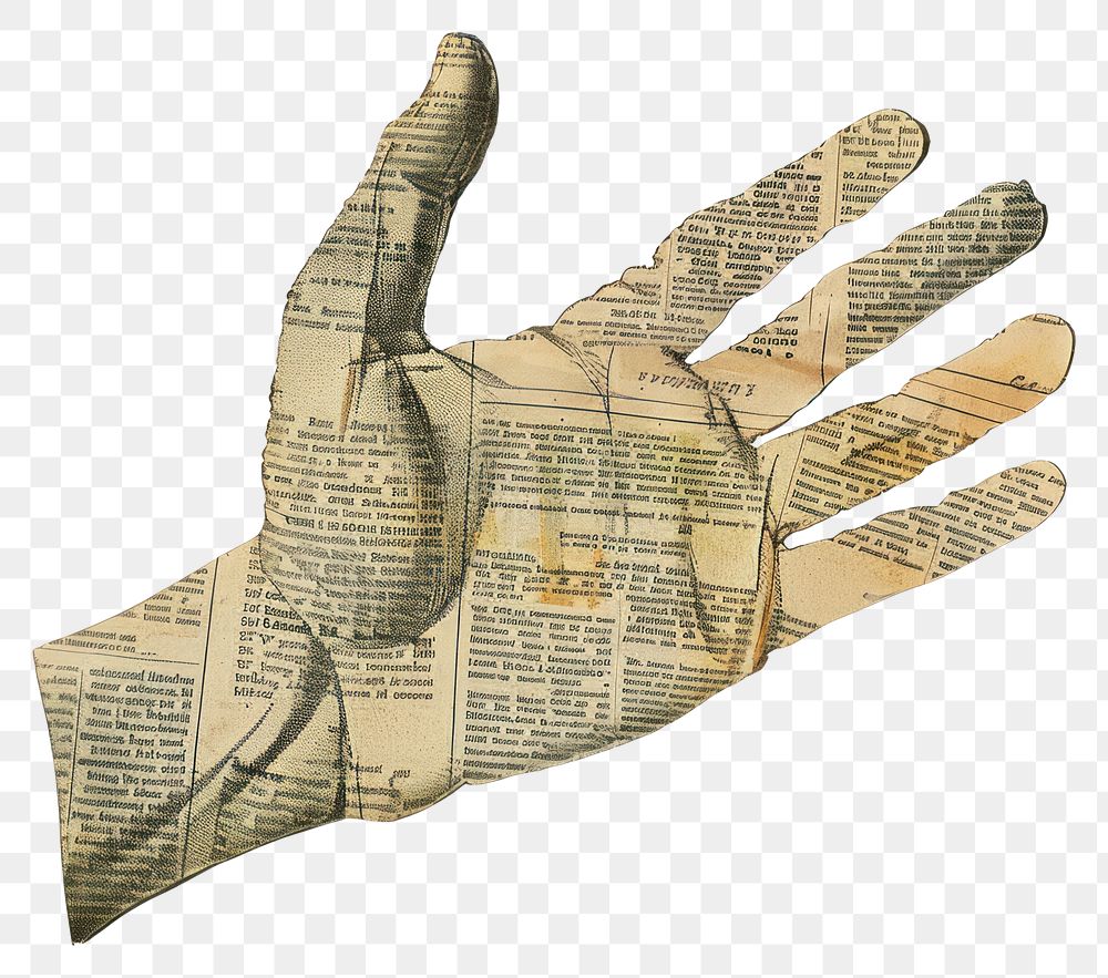 PNG Ephemera paper hand art | Free PNG - rawpixel