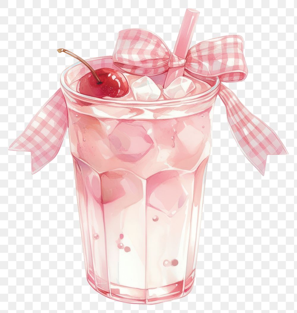 PNG Coquette Bubble milk tea | Free PNG - rawpixel