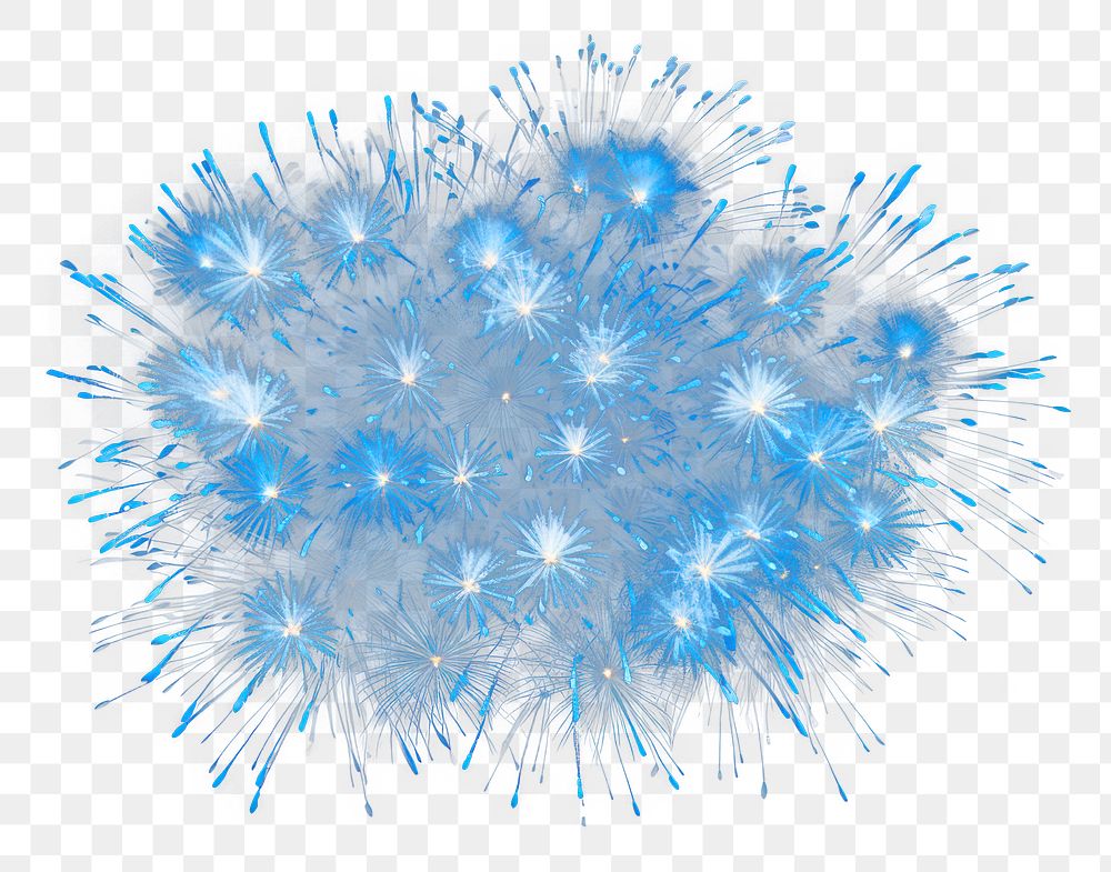 PNG Blue fireworks night celebration | Free PNG - rawpixel