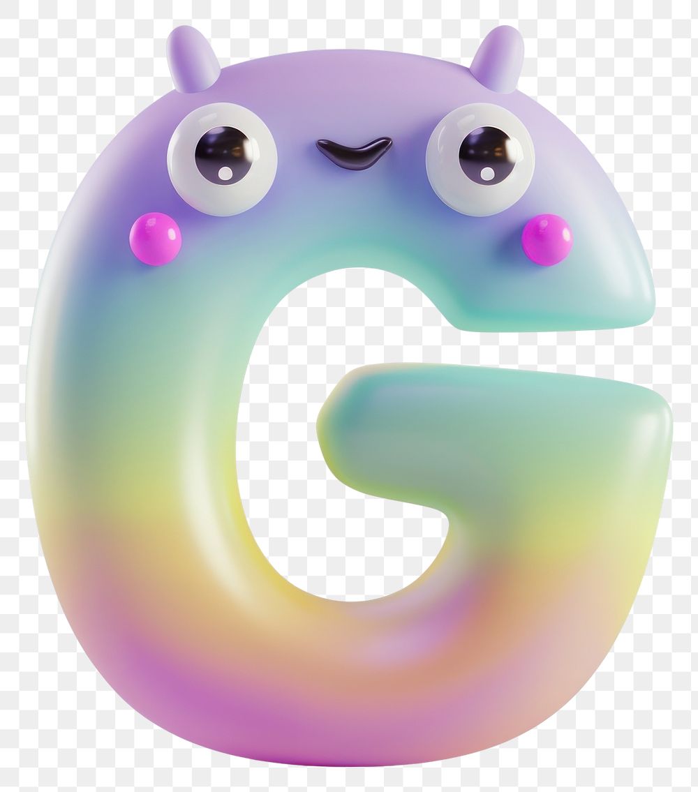 PNG G Letter illustration gradient | Free PNG - rawpixel