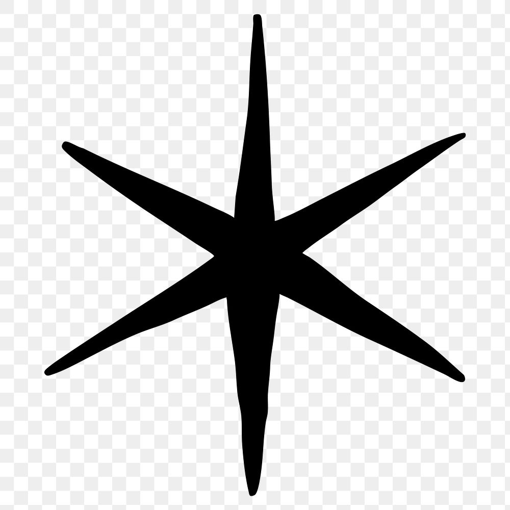 PNG Black six-pointed star symbol, | Free PNG - rawpixel