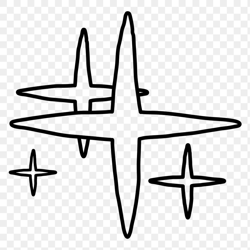 PNG Sparkling stars transparent illustration, | Free PNG - rawpixel