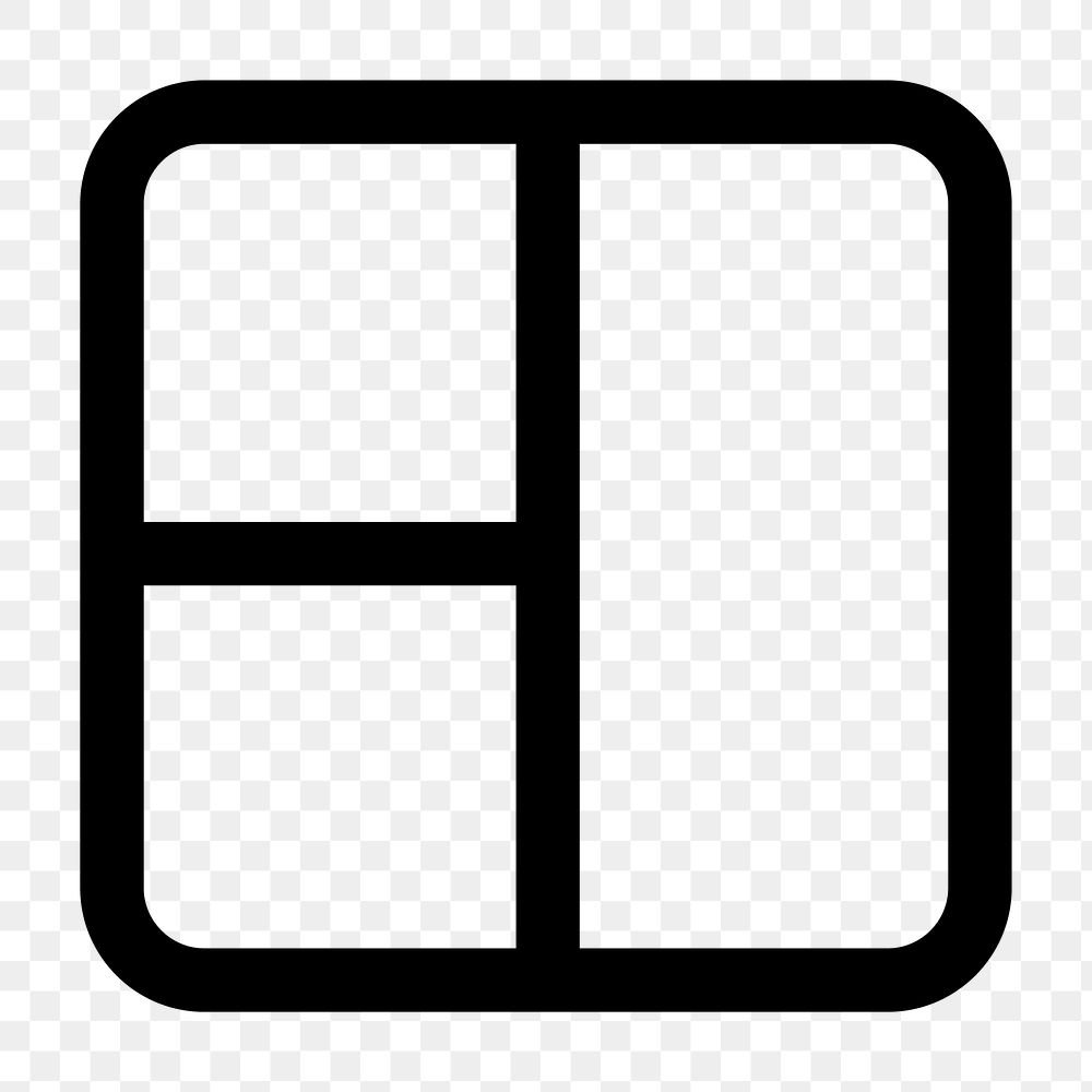 PNG Grid layout design icon, | Free Icons - rawpixel