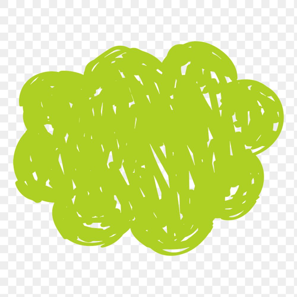 PNG Bright abstract green scribble, | Free PNG - rawpixel