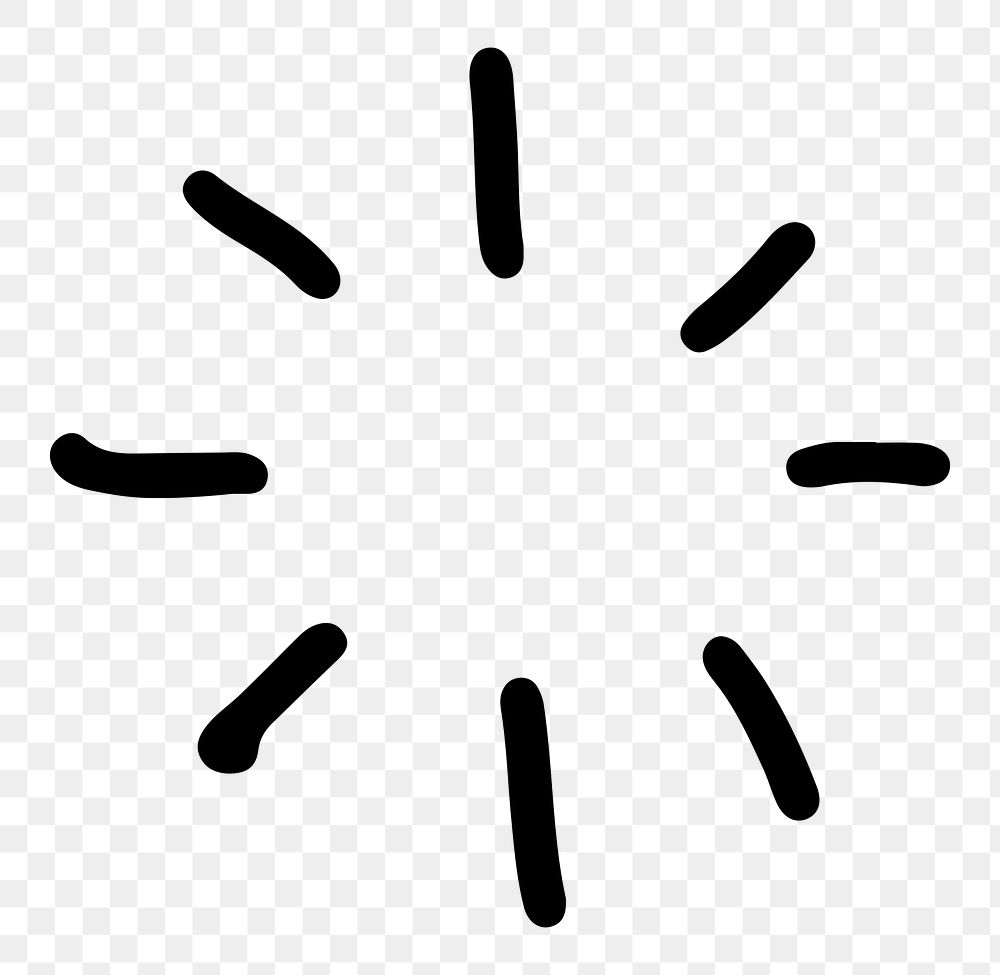 PNG Minimalist black radial lines | Free PNG - rawpixel