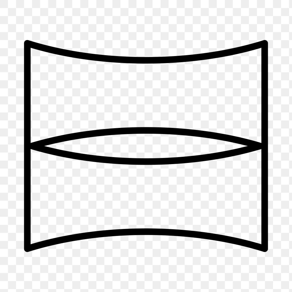 PNG Minimalist curved window frame | Free PNG - rawpixel