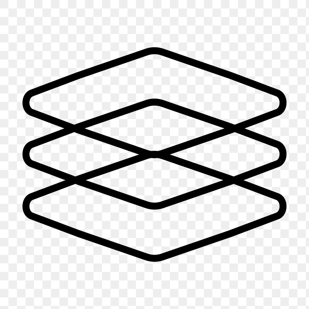 PNG Minimalist layered geometric design | Free PNG - rawpixel