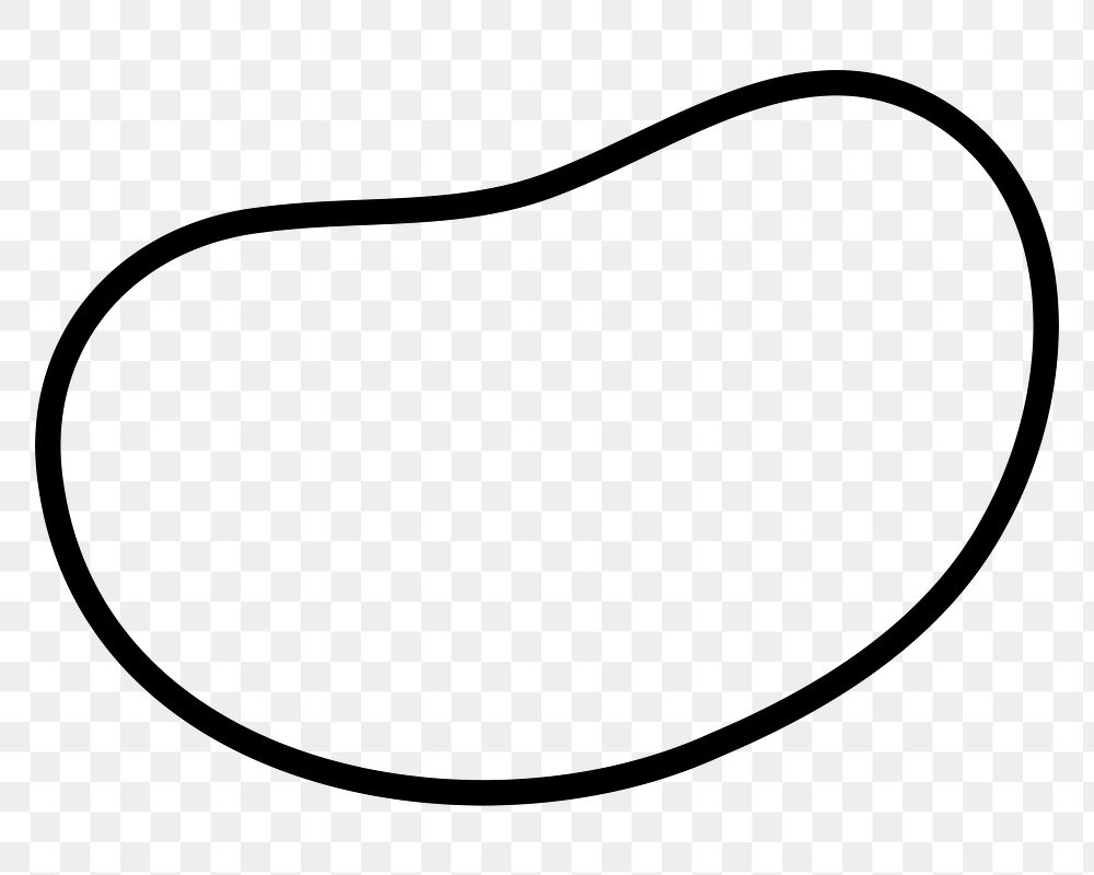 PNG Simple abstract organic shape | Free PNG - rawpixel