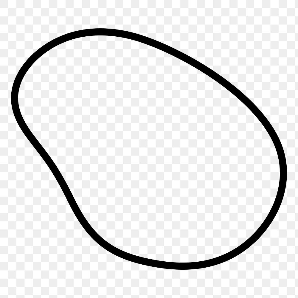 PNG Simple abstract organic shape | Free PNG - rawpixel