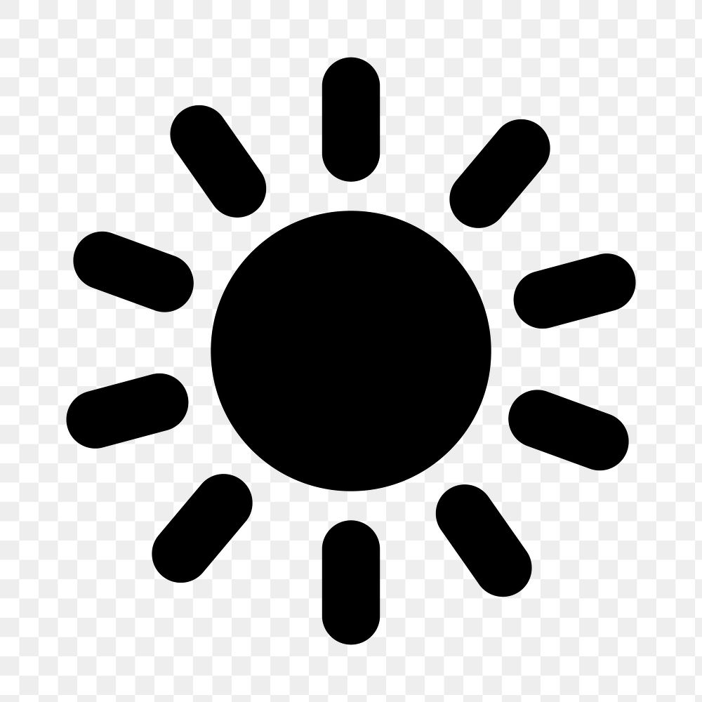 PNG Minimal sun design, UI | Free Icons - rawpixel