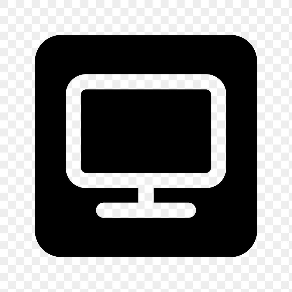 PNG Minimalist computer monitor, UI | Free Icons - rawpixel