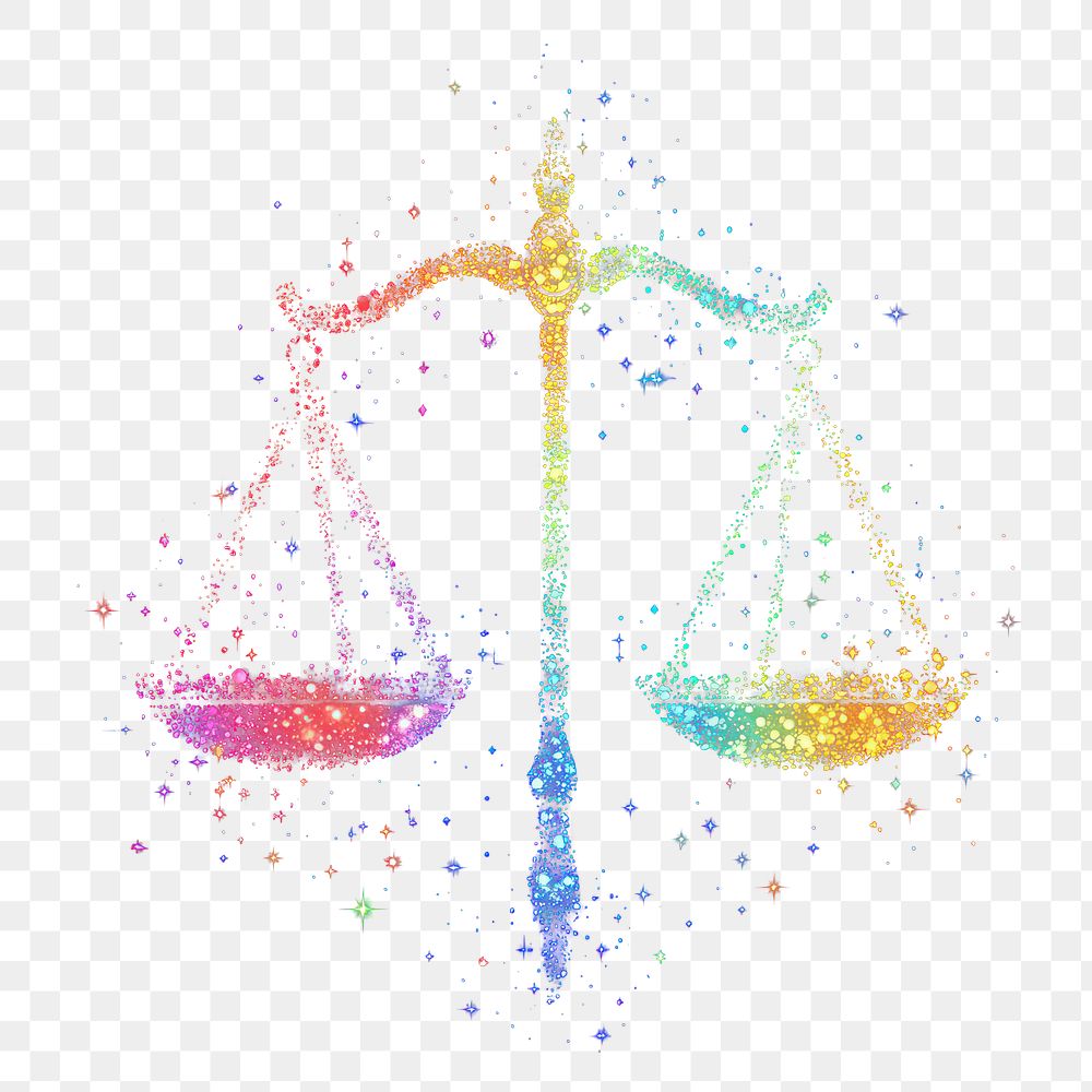 PNG Colorful libra shape light | Free PNG - rawpixel