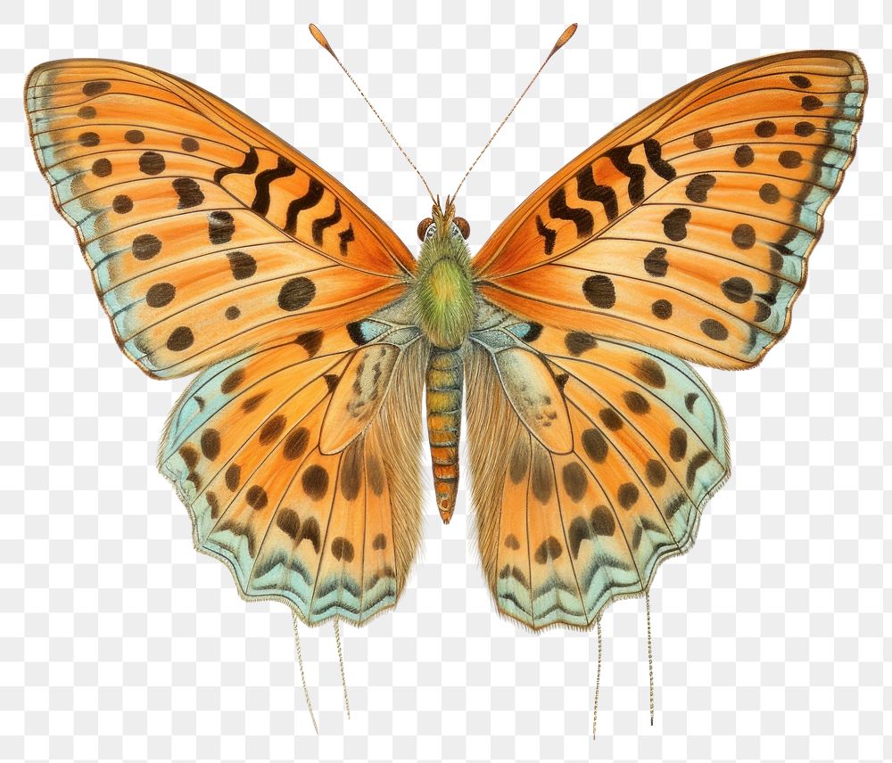 PNG Butterfly illustration drawing insect. | Free PNG - rawpixel