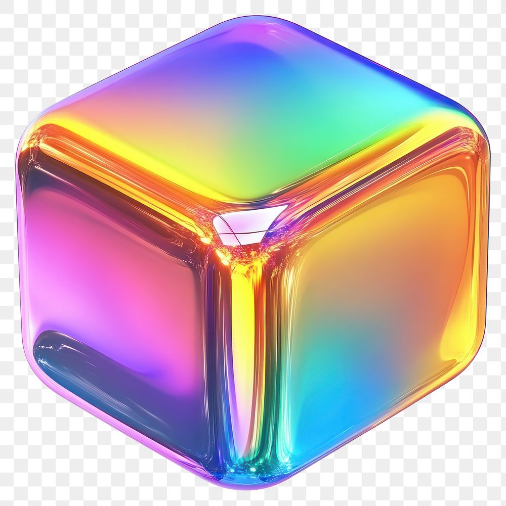 PNG Rounded cube Shape illustration | Free PNG - rawpixel