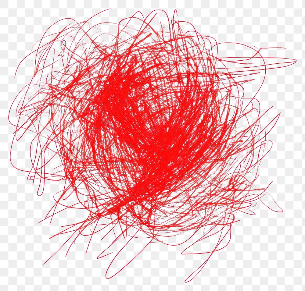 PNG Red scribble scribbles white | Free PNG - rawpixel