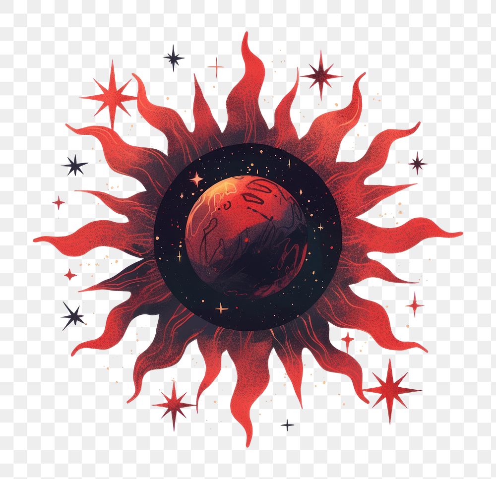 PNG Sun art illustration sun. | Free PNG - rawpixel