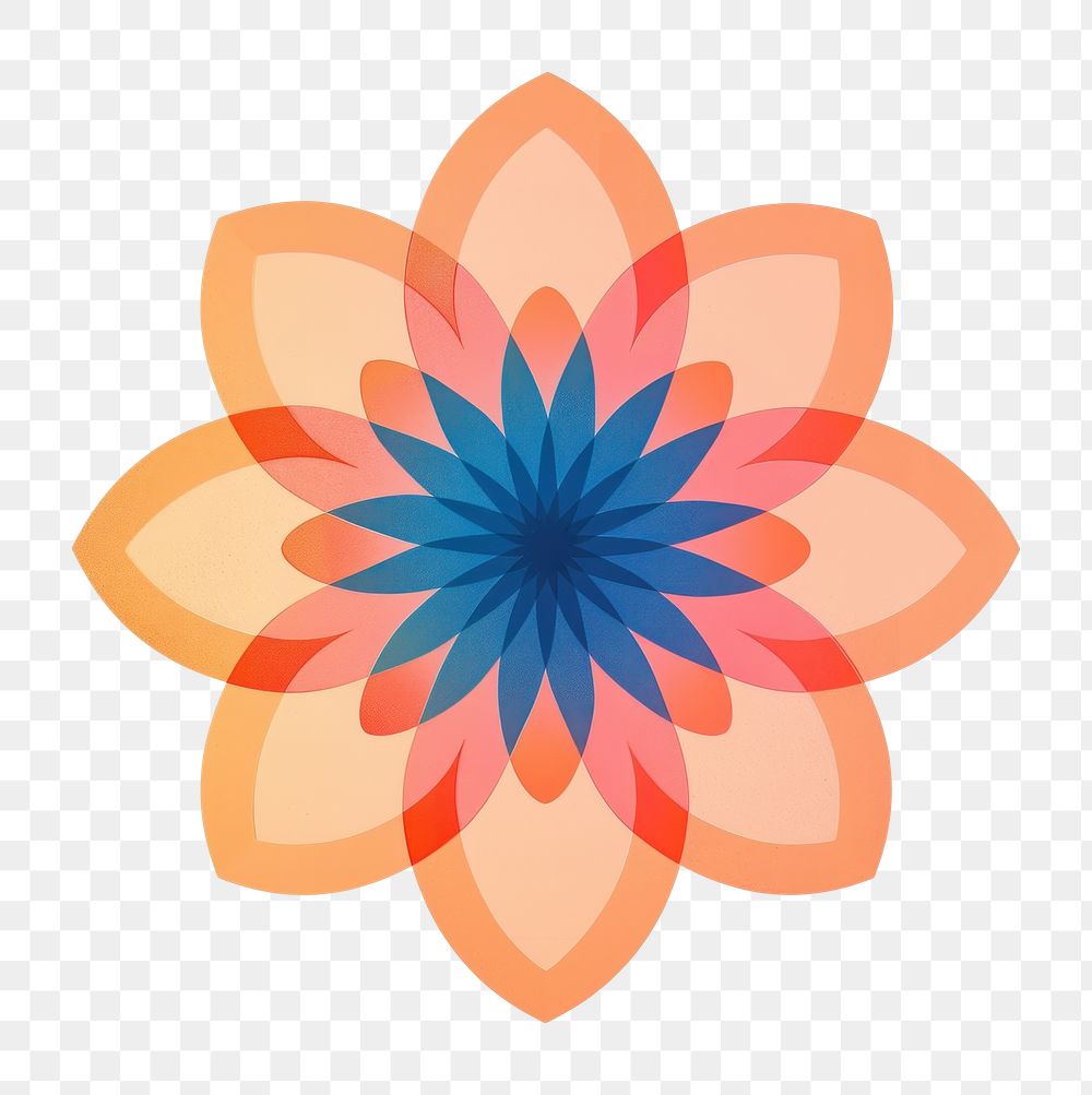 PNG Flower pattern design shape. | Free PNG - rawpixel