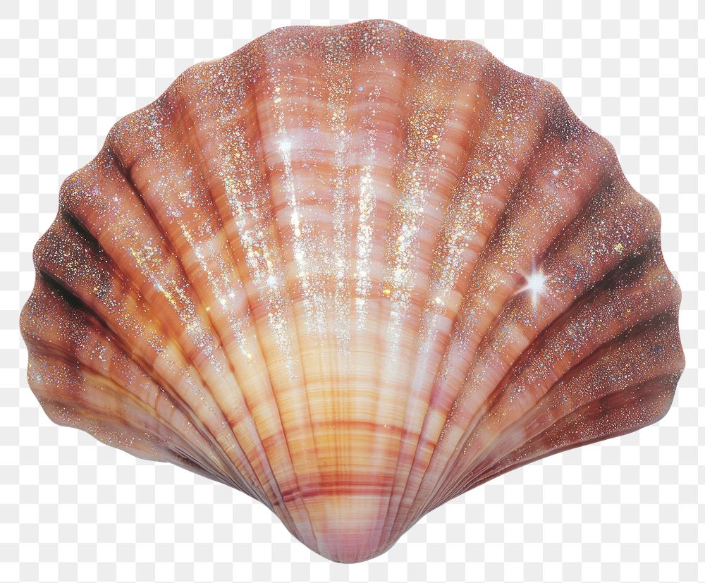 PNG Glitter pink sea shell | Free PNG - rawpixel