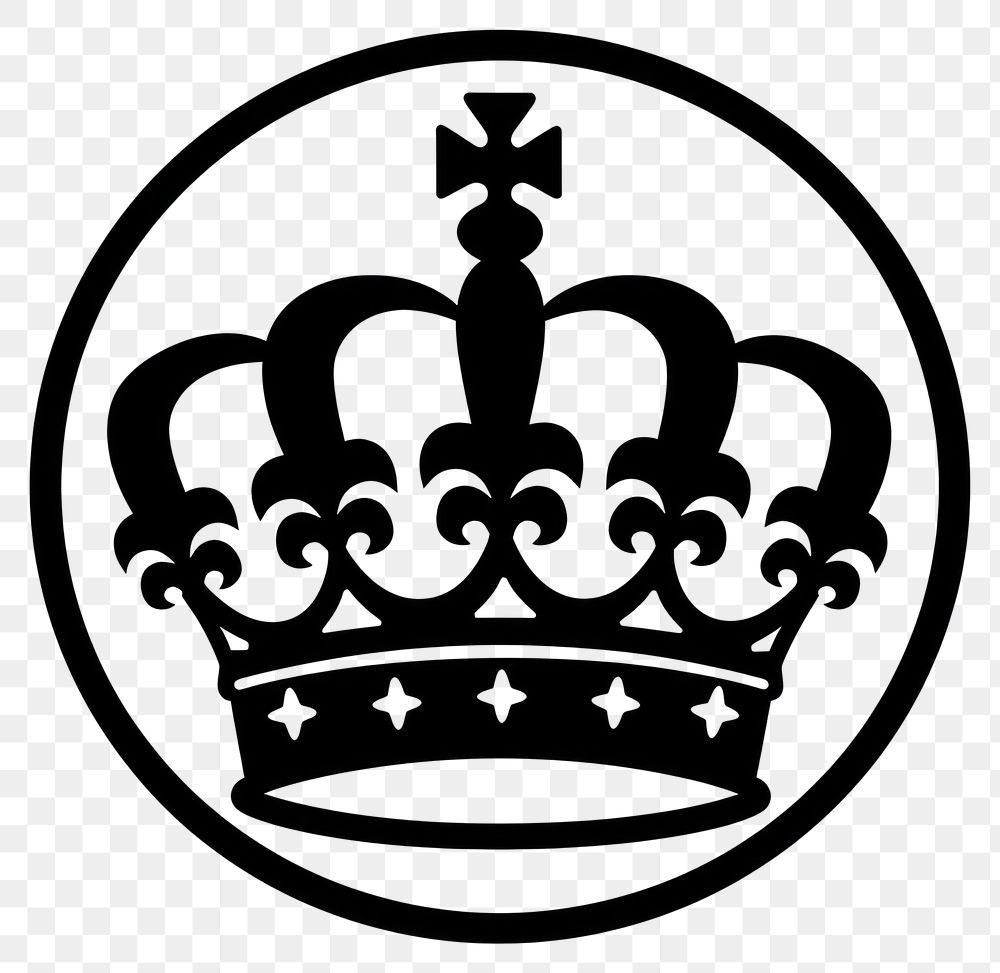 PNG Crown illustration emblem symbol. | Free PNG - rawpixel