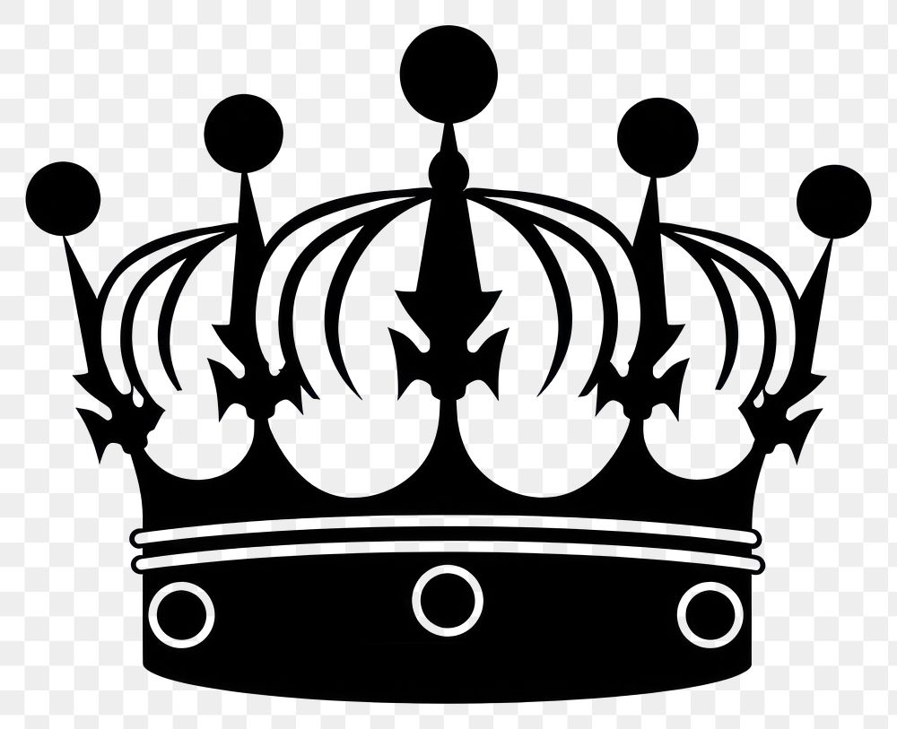 PNG Pointed crown illustration silhouette | Free PNG - rawpixel
