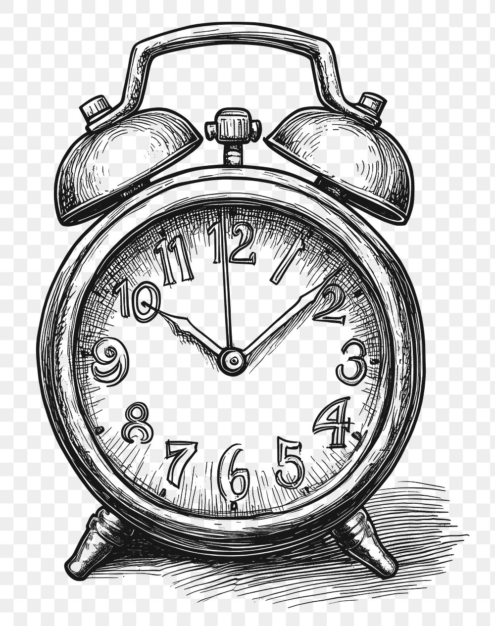 PNG Clock black white illustration. | Free PNG - rawpixel