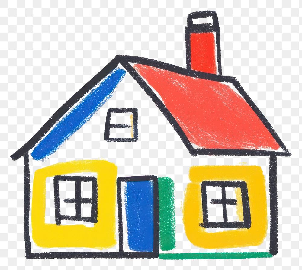 PNG House illustration drawing art. | Free PNG - rawpixel