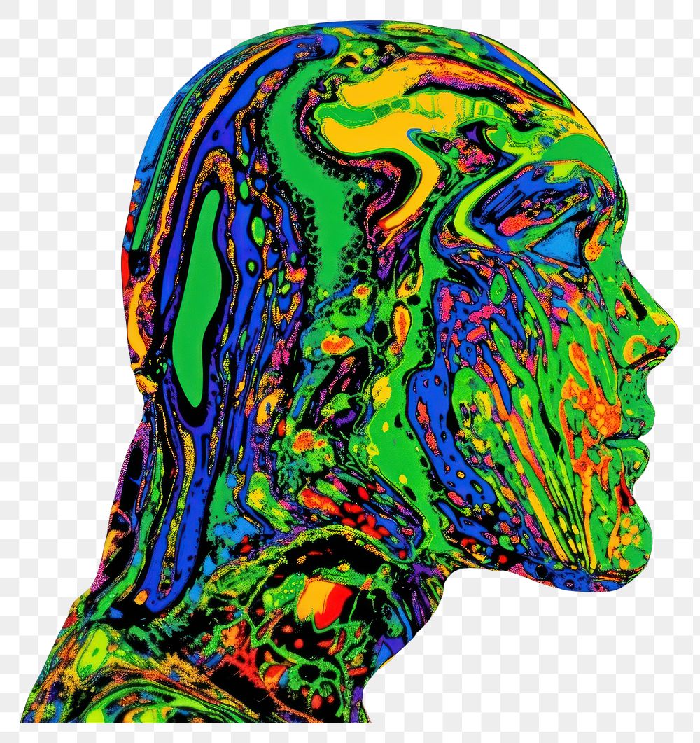 PNG Psychedelic rock psychedelic human | Free PNG - rawpixel