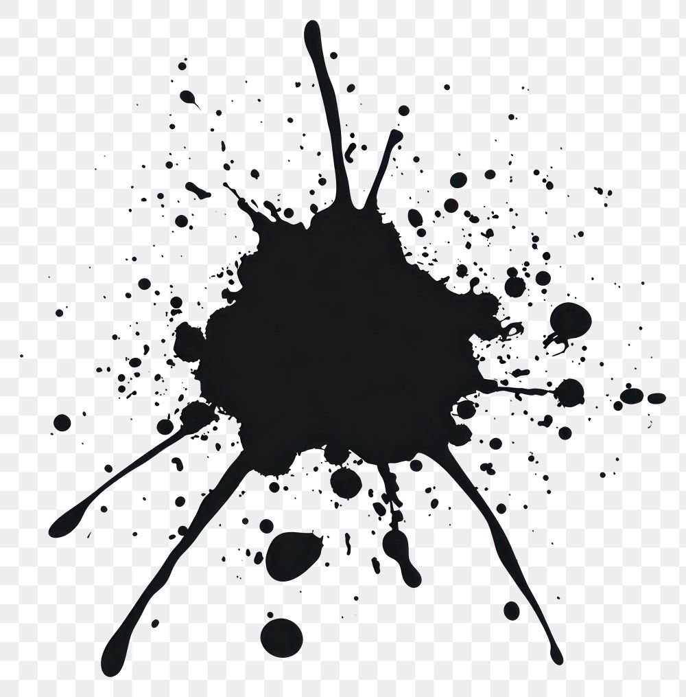 PNG Dot ink splash silhouette | Free PNG - rawpixel