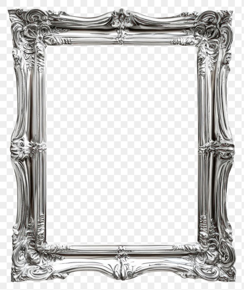 PNG Vintage silver frame blackboard | Premium PNG - rawpixel