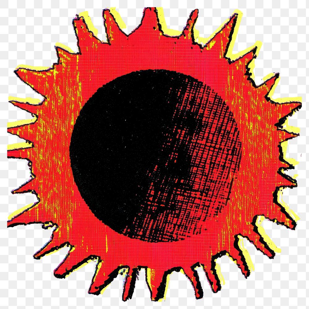 PNG Sun art illustration sunflower. | Free PNG - rawpixel
