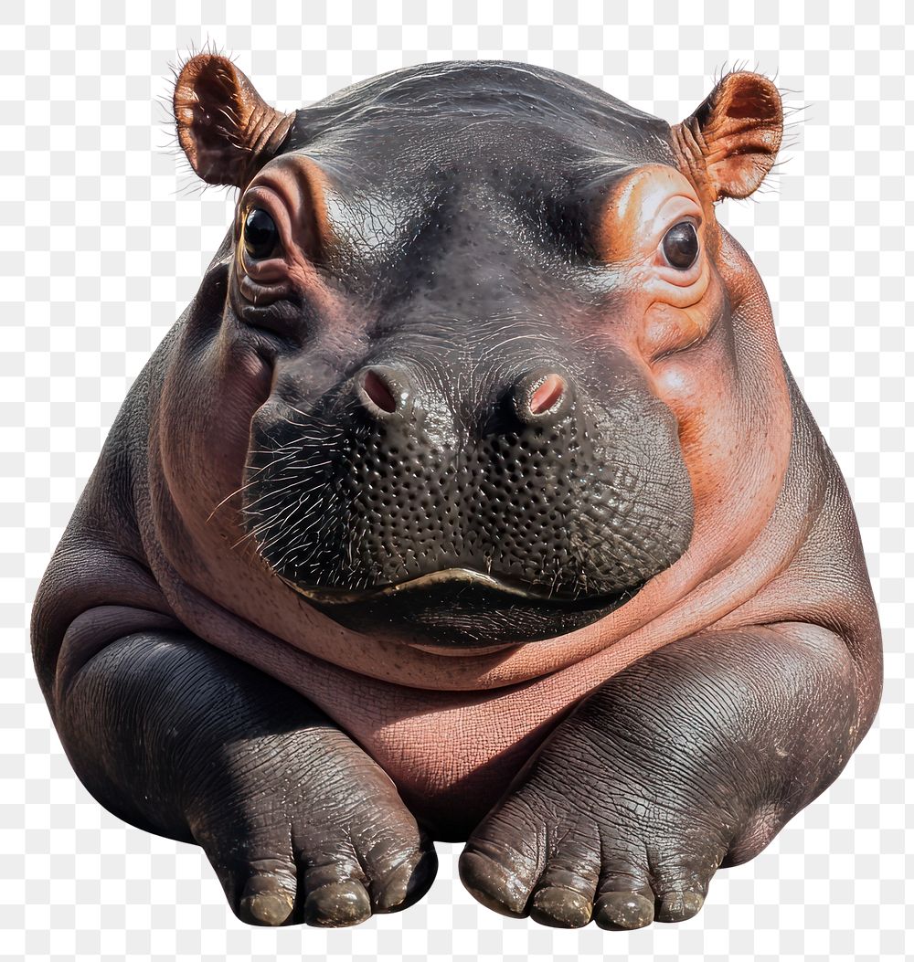 PNG Baby Pygmy hippopotamus wildlife | Free PNG - rawpixel