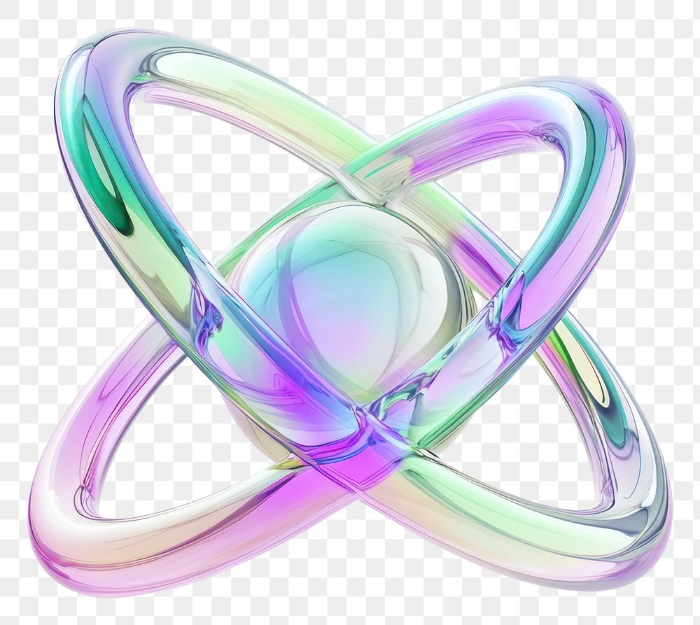 PNG Y2k chrome science atom | Free PNG - rawpixel