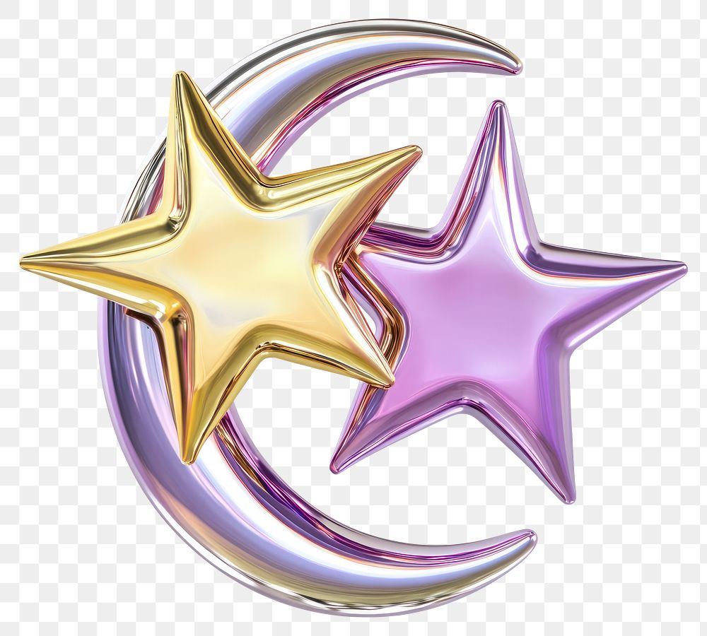 PNG Two sharp-edged four-pointed stars | Free PNG - rawpixel