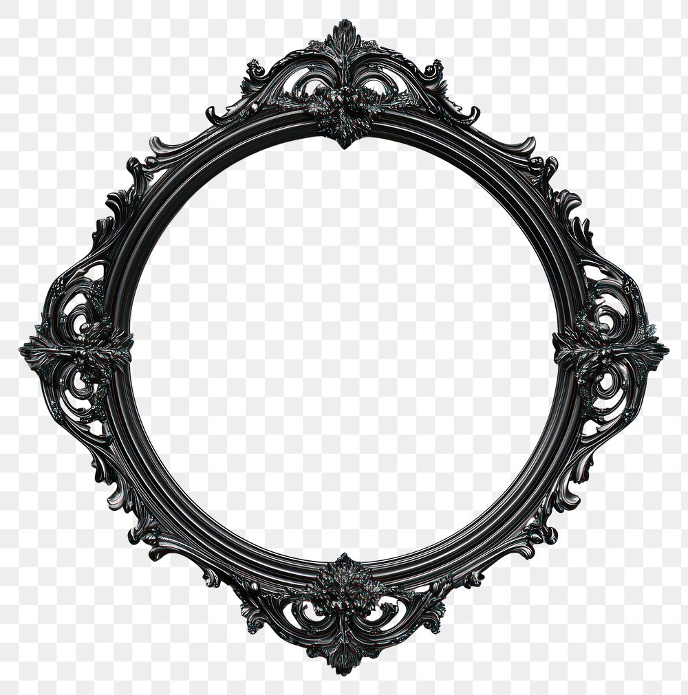 PNG Black Circle gothic frames | Free PNG - rawpixel
