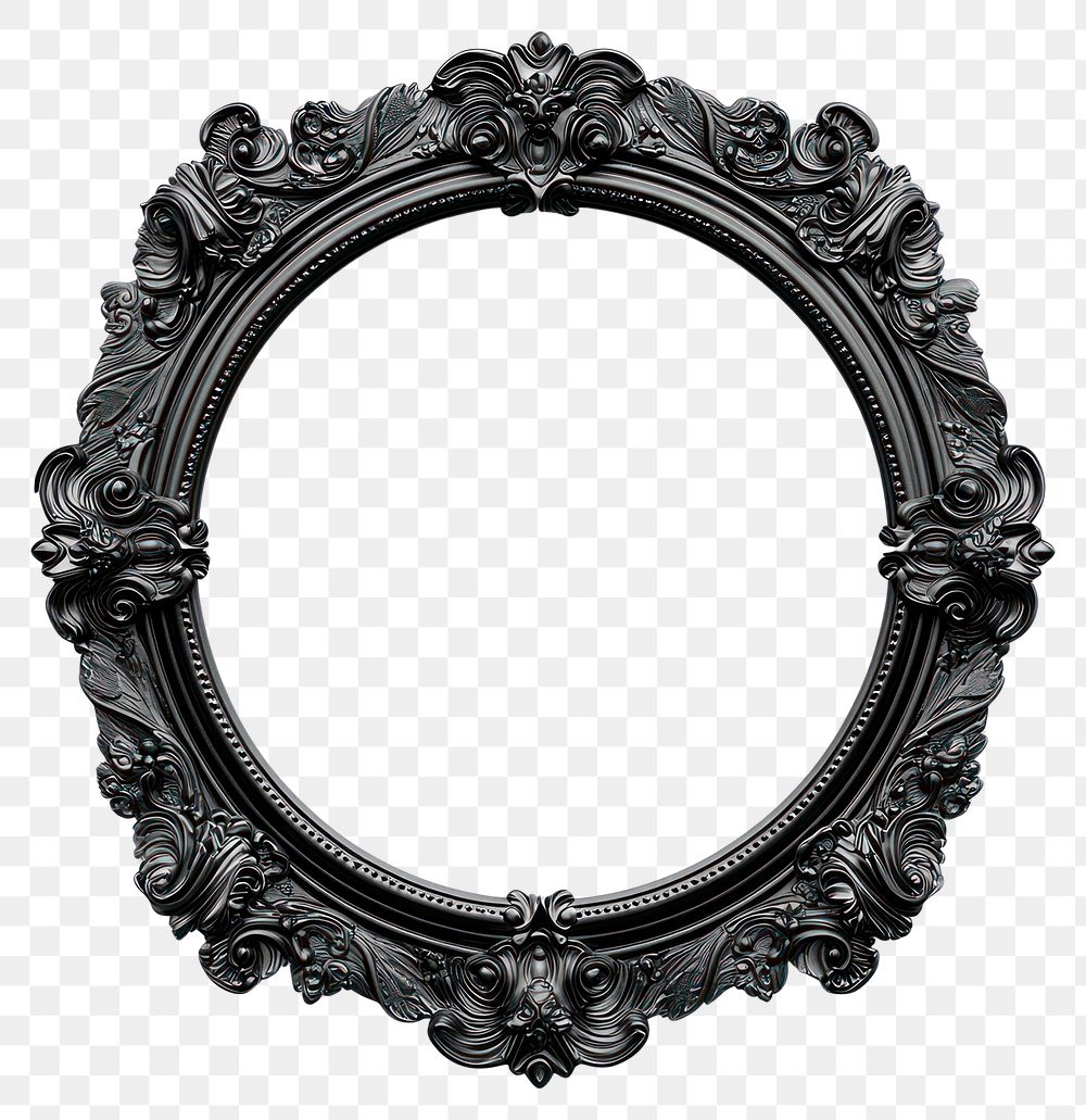PNG Black Circle gothic frames | Free PNG - rawpixel